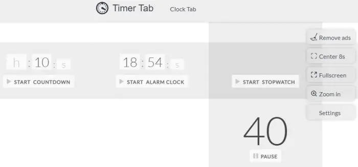 Online Timer Alarm Clock